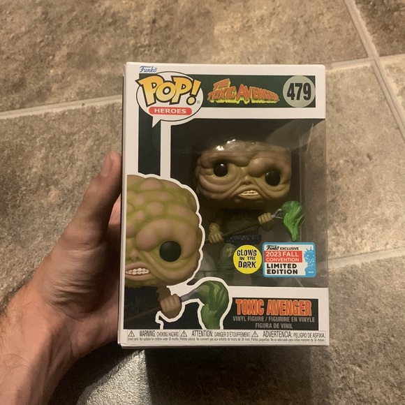 Funko | Toys | Funko Pop The Toxic Avenger Gitd 479 Nycc 223 Limited ...